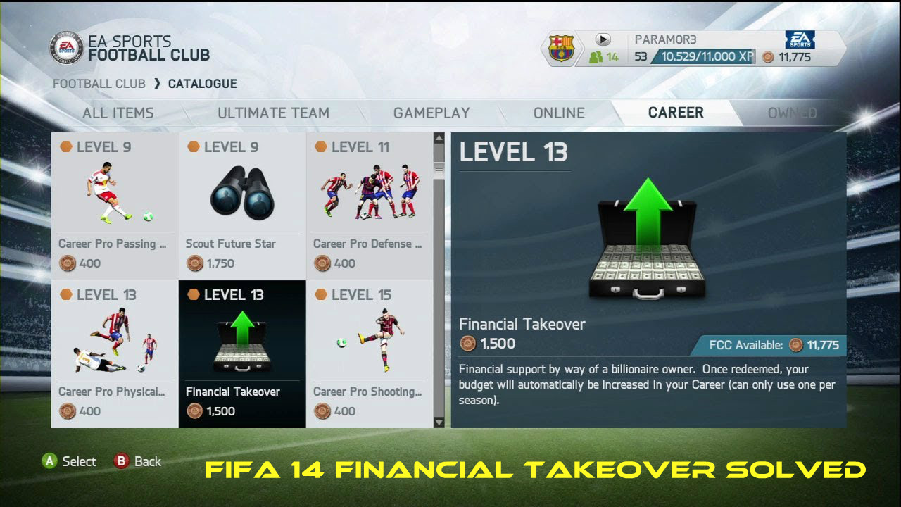 How to Activate Financial Takeover In Career Mode | BEST FIFA 16 Tips ...