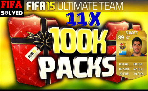FUT 15 Pack Opening: 11x 100K Packs | BEST FIFA 16 Tips, Tutorials & Cheats